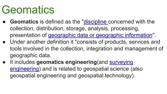 Fourier transform and its application in geomatics enginnering | PPTX | Geography | Science