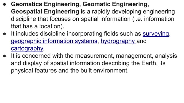 Fourier transform and its application in geomatics enginnering | PPTX | Geography | Science