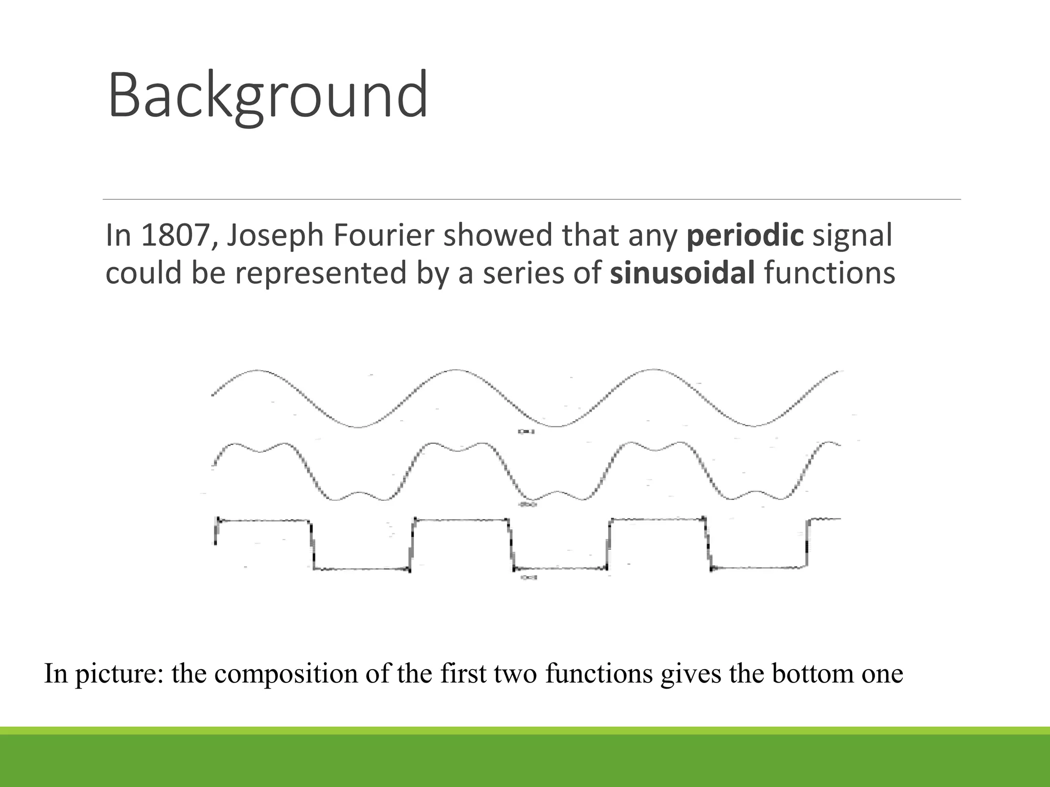 Fourier transforms | PPTX