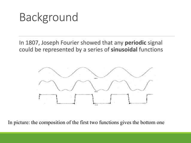 Fourier transforms | PPTX | Physics | Science