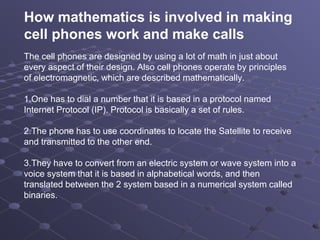 Fourier transform (cell phones) | PPTX