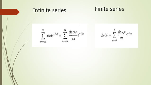 Fourier transform convergence | PPTX