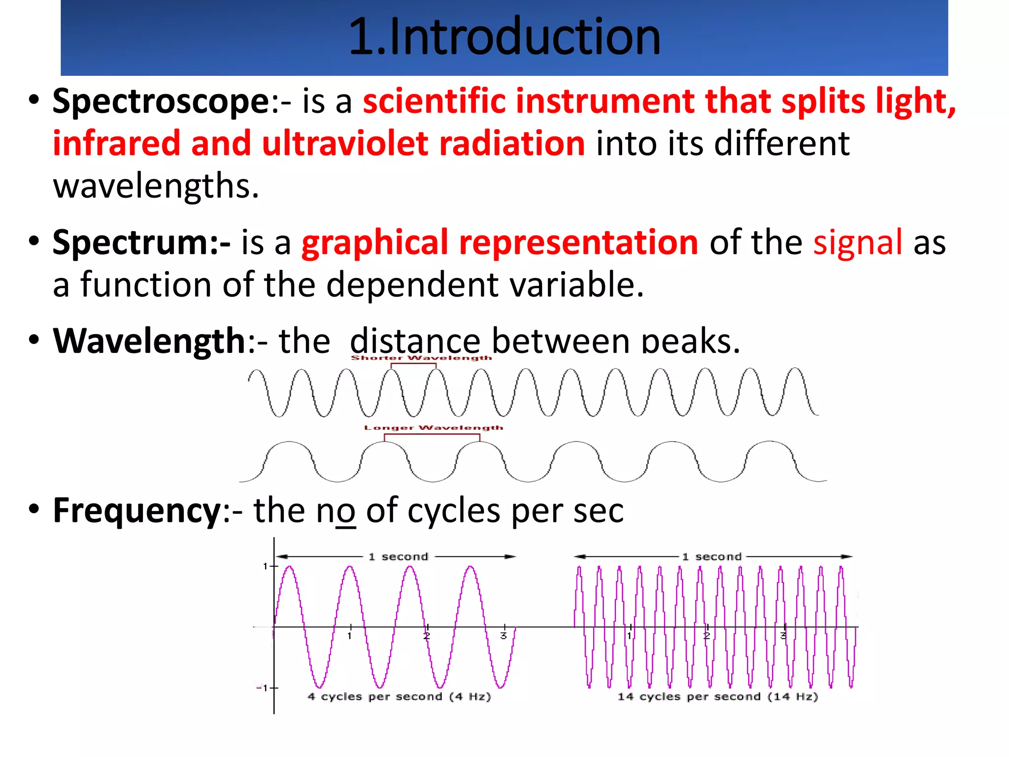 Fourier transform IR (FTIR) machine for textile application | PPT