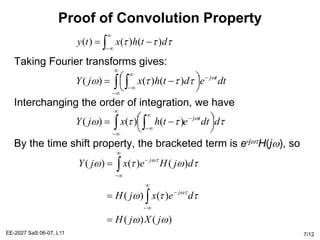 Properties of Fourier transform | PPTX