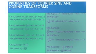 Fourier transforms | PPTX