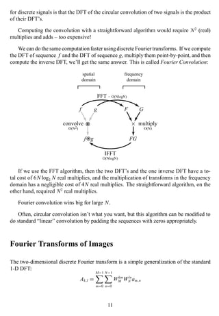 Fourier transforms & fft algorithm (paul heckbert, 1998) by tantanoid | PDF