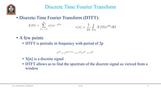 Fourier transforms of discrete signals (DSP) 5 | PPT