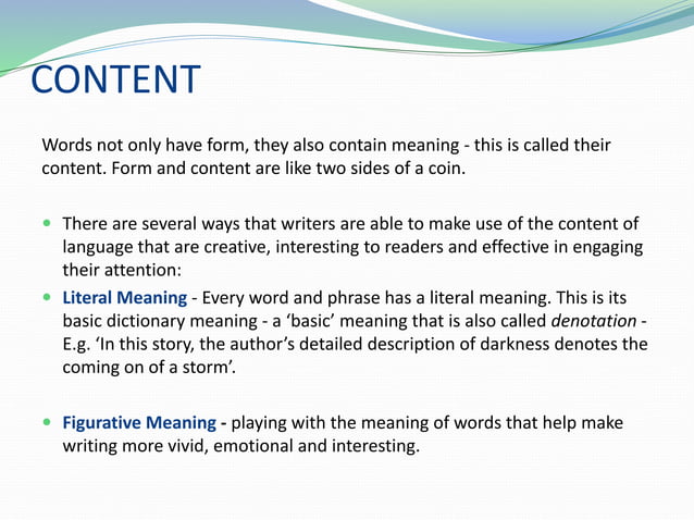 Four key aspects that will help form the basis of an essay. | PPT