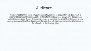 Four key concepts of media studies | PPTX