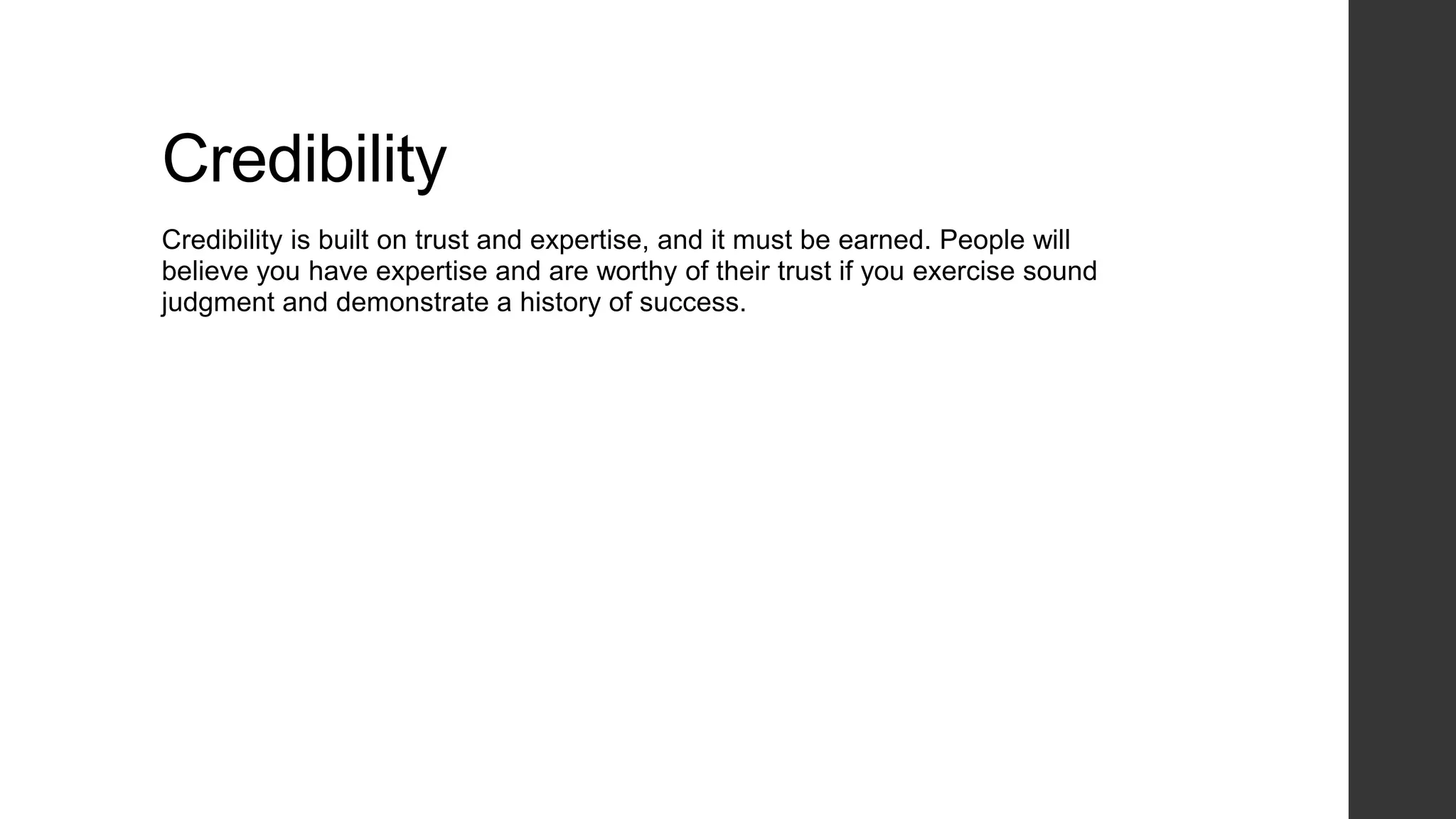 Four key elements of persuasion | PPT