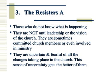 Four kinds of believers in the church today | PPT