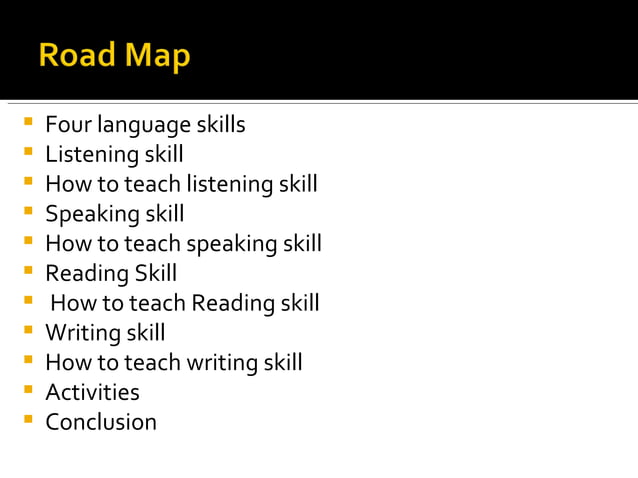Four language skills | PPT
