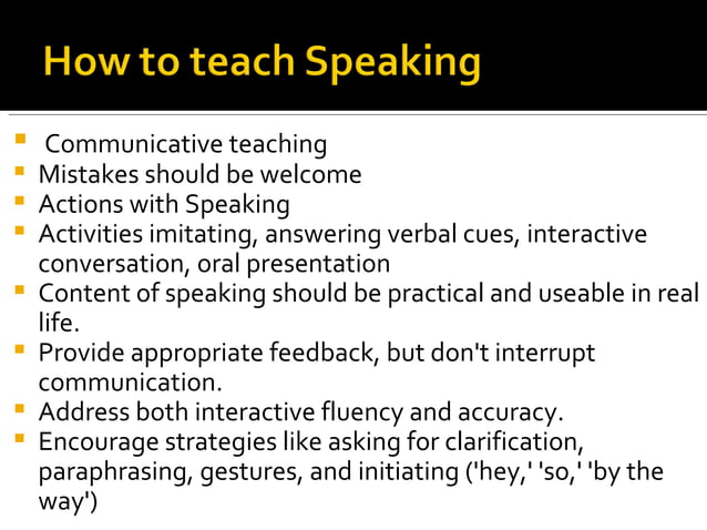 Four language skills | PPT