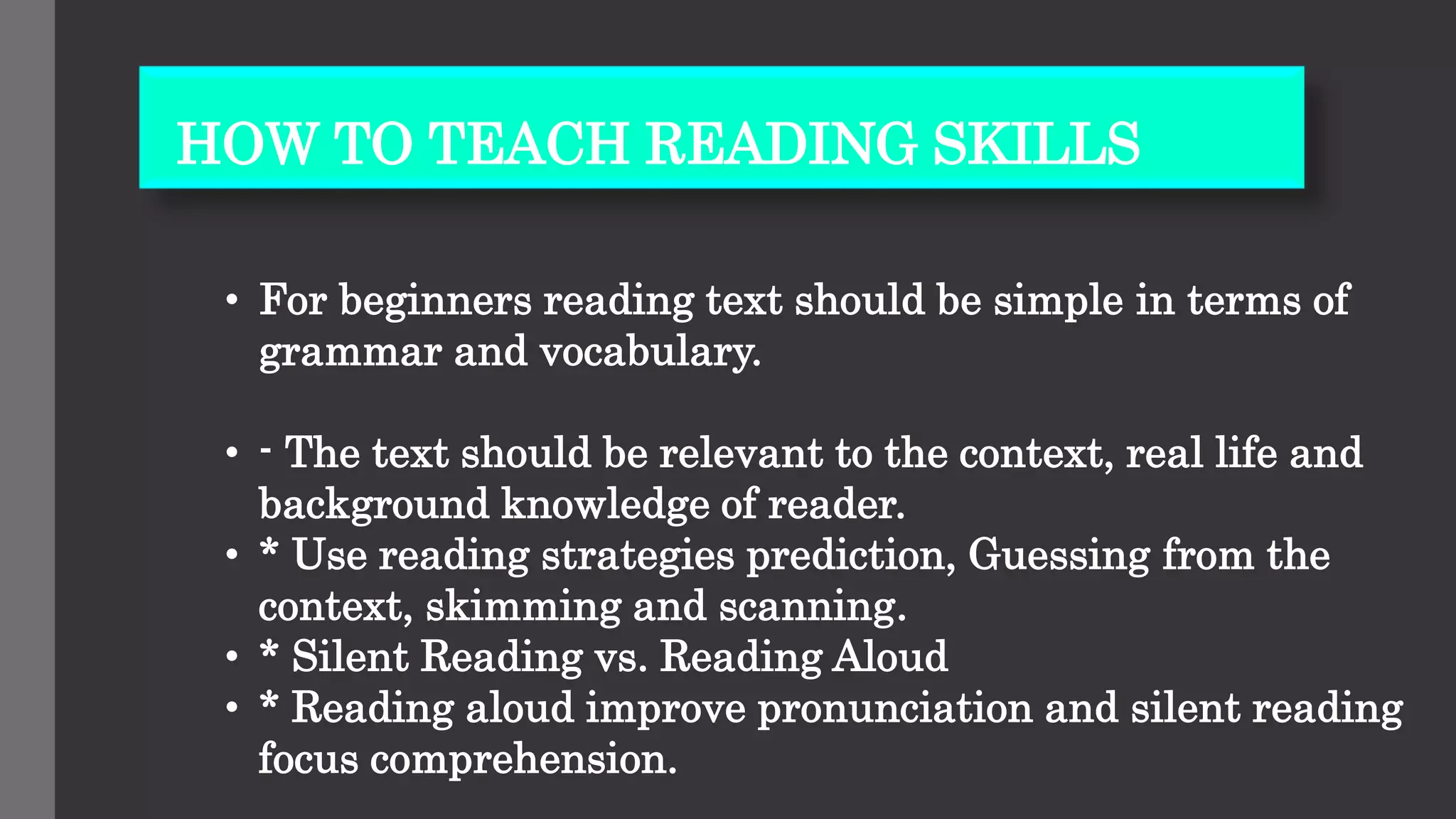 Four language skills - | PPTX