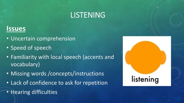 Four language skills of English | PPTX | Education
