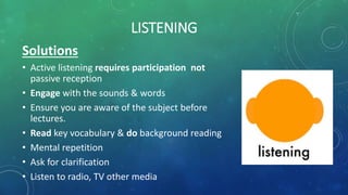 Four language skills of English | PPTX