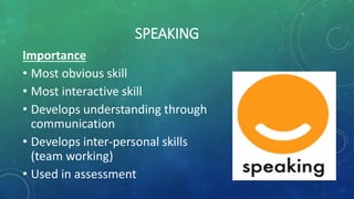 Four language skills of English | PPTX