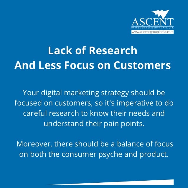 Four Leading Causes of Digital Marketing Failure | PDF