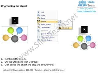 Four leading reason for cause cycle process diagram power point slides ...
