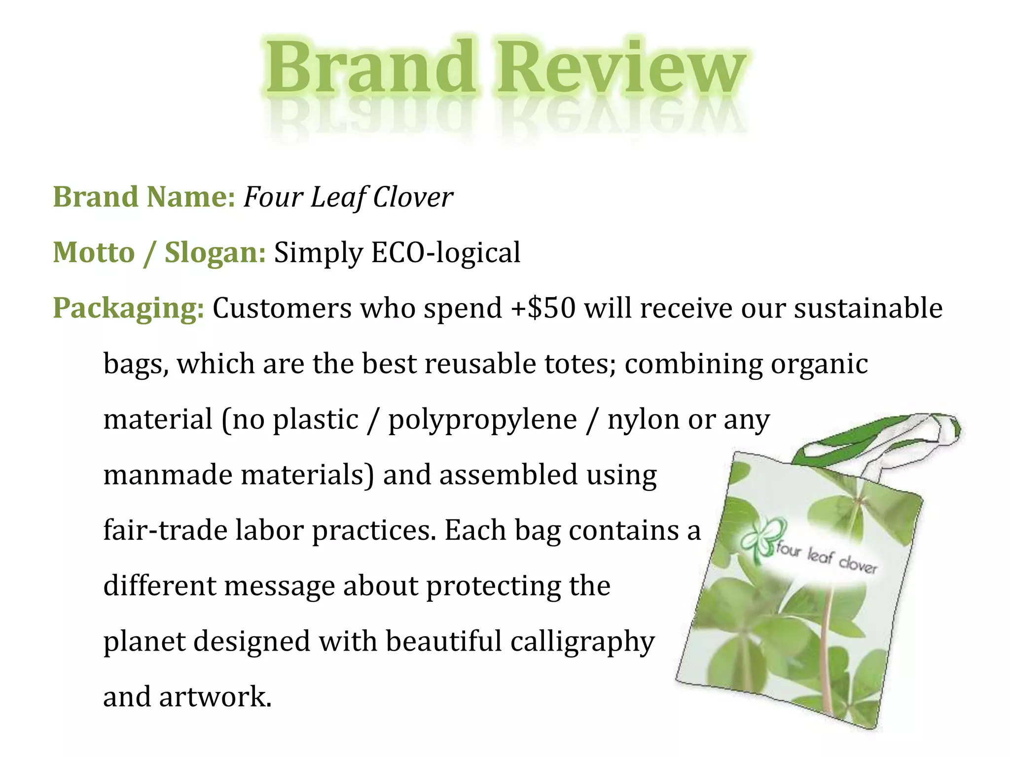 Four Leaf Clovers Presentation | PPT