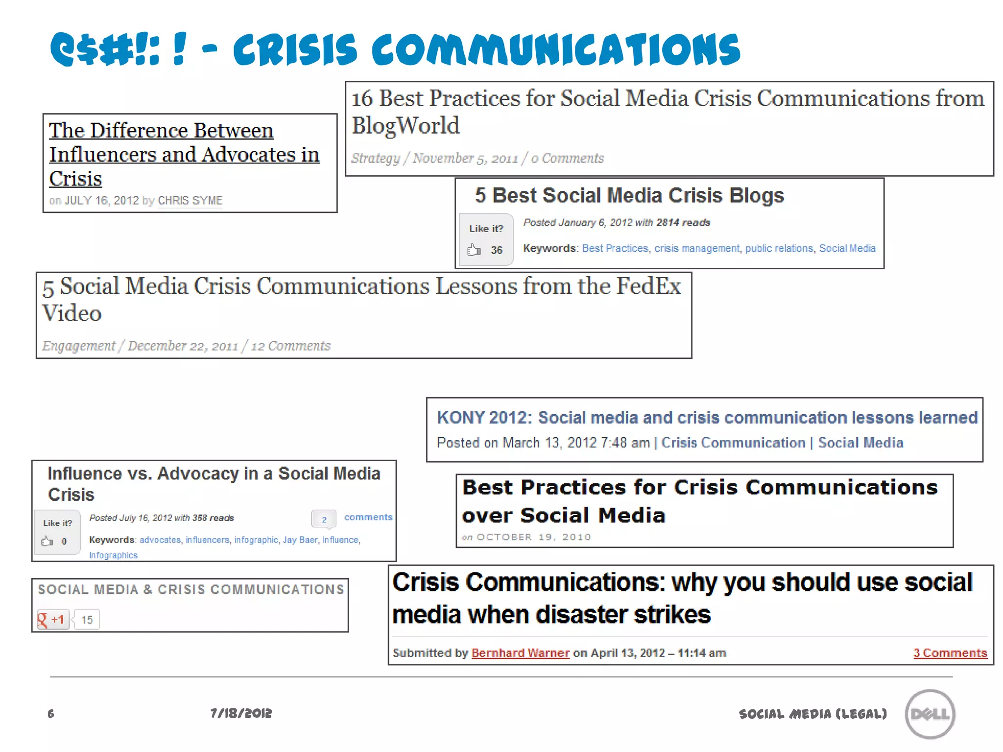 Four letter word social media risks | PPTX