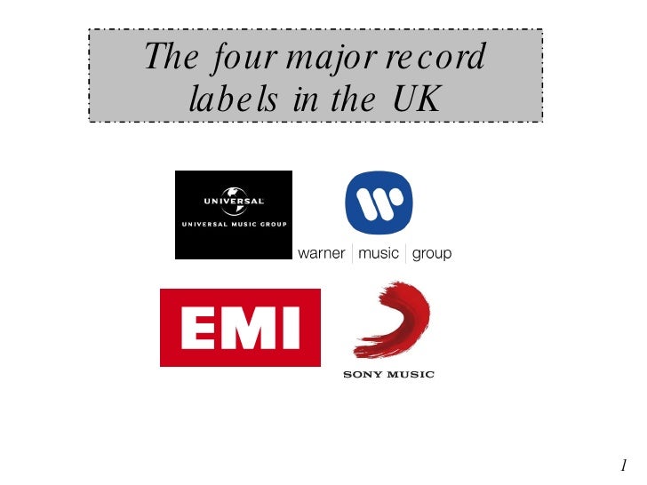 Four Major Labels in the UK