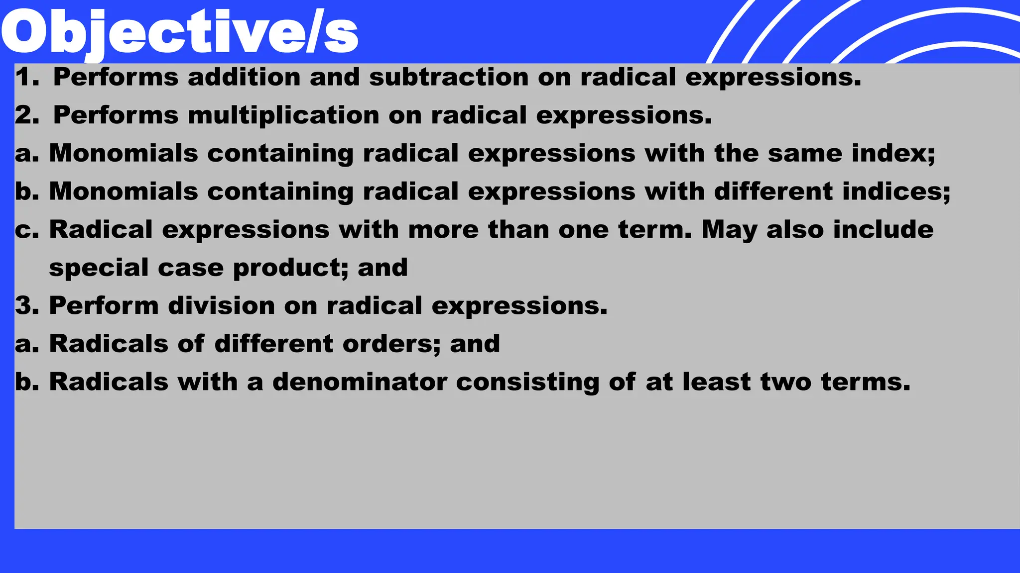 four OPERATIONS ON RADICALS expressions.pptx
