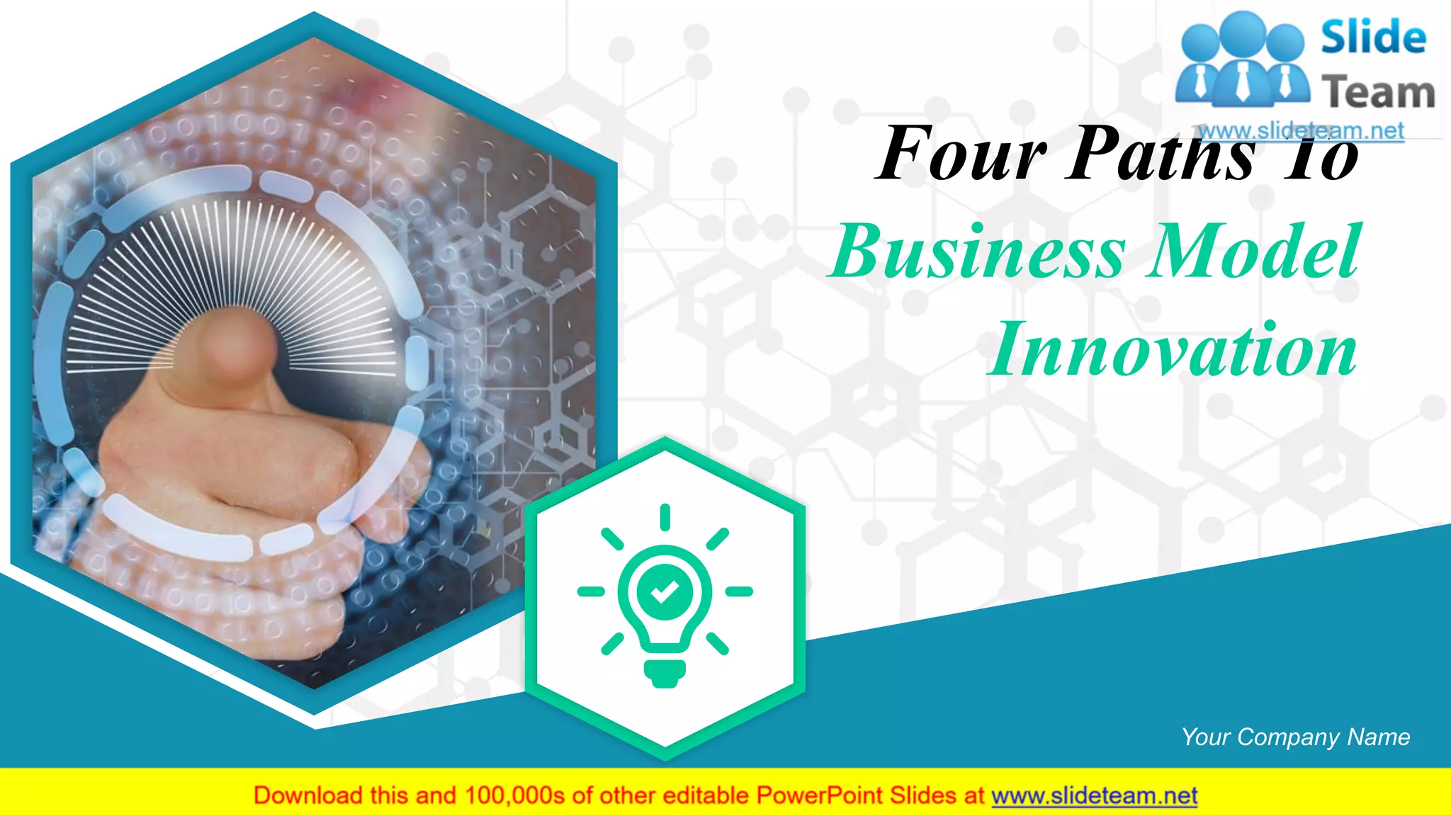 Four Paths To Business Model Innovation PowerPoint Presentation Slides ...