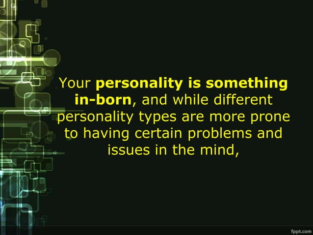 Four personality types part 2 | PPT
