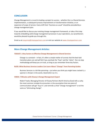 Four Perspectives on Change Management | PDF