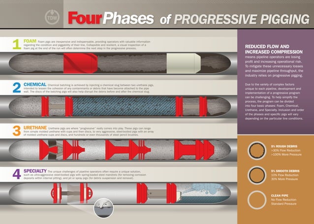 Four Phases of Progressive Pigging | PDF | Chemistry | Science