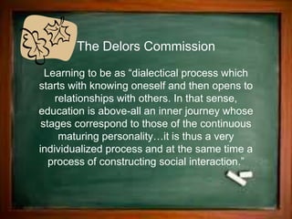 Four Pillars of Education | PPTX