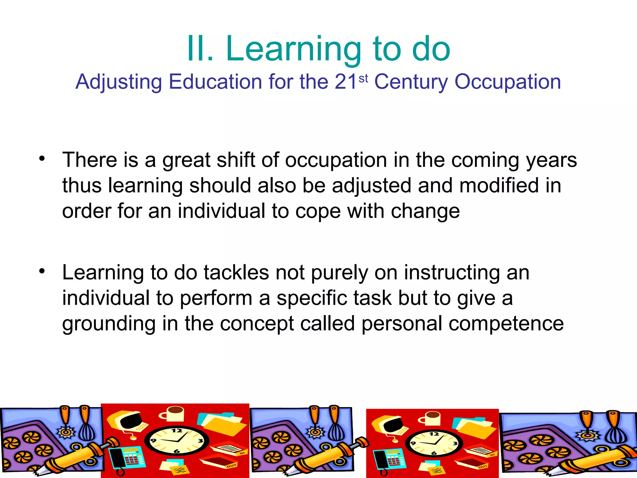 Four pillars of education | PPT