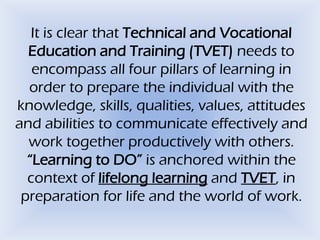 The 4 Pillars of Education | PDF