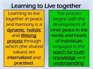 The 4 Pillars of Education | PDF