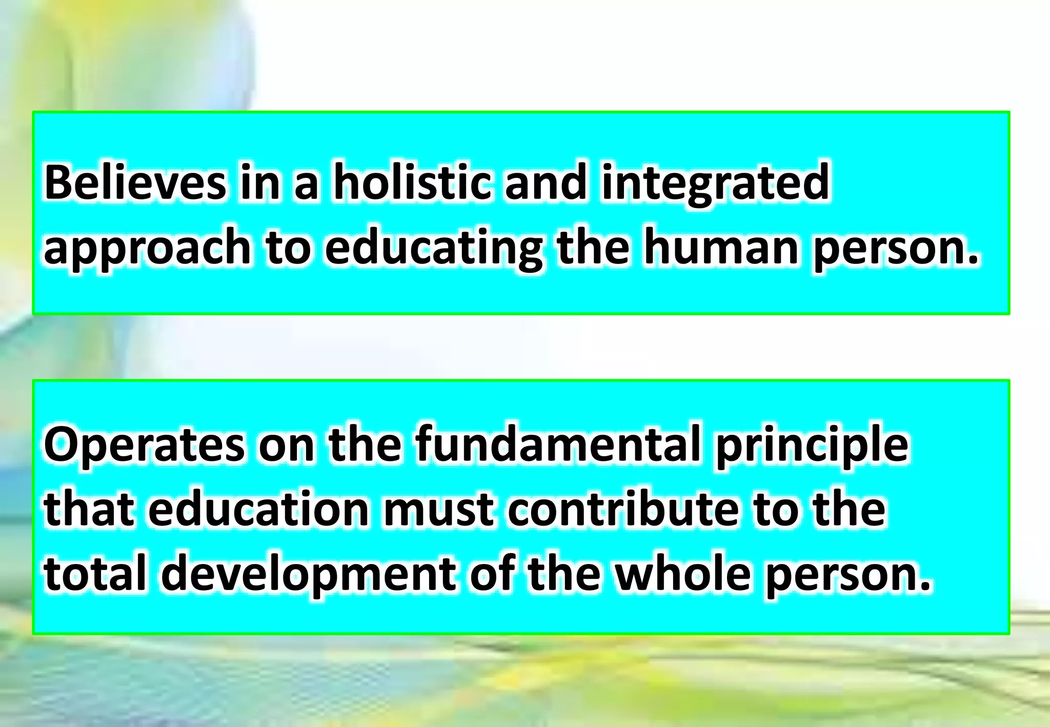 Four Pillars of Education | PPTX