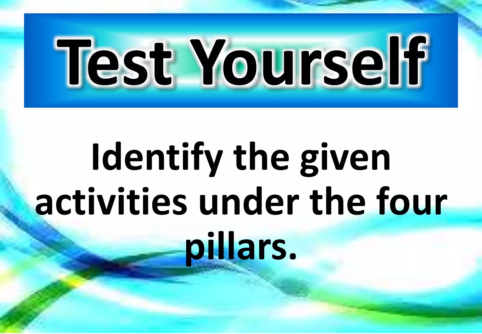 Four Pillars of Education | PPTX