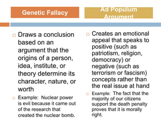 Constructing Reasonable Academic Arguments | PPTX