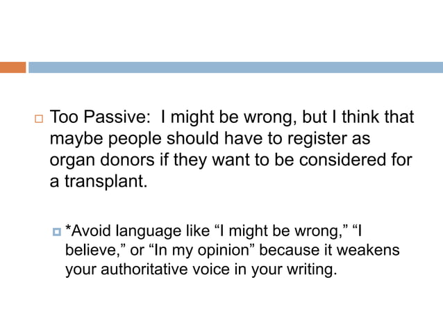 Constructing Reasonable Academic Arguments | PPTX