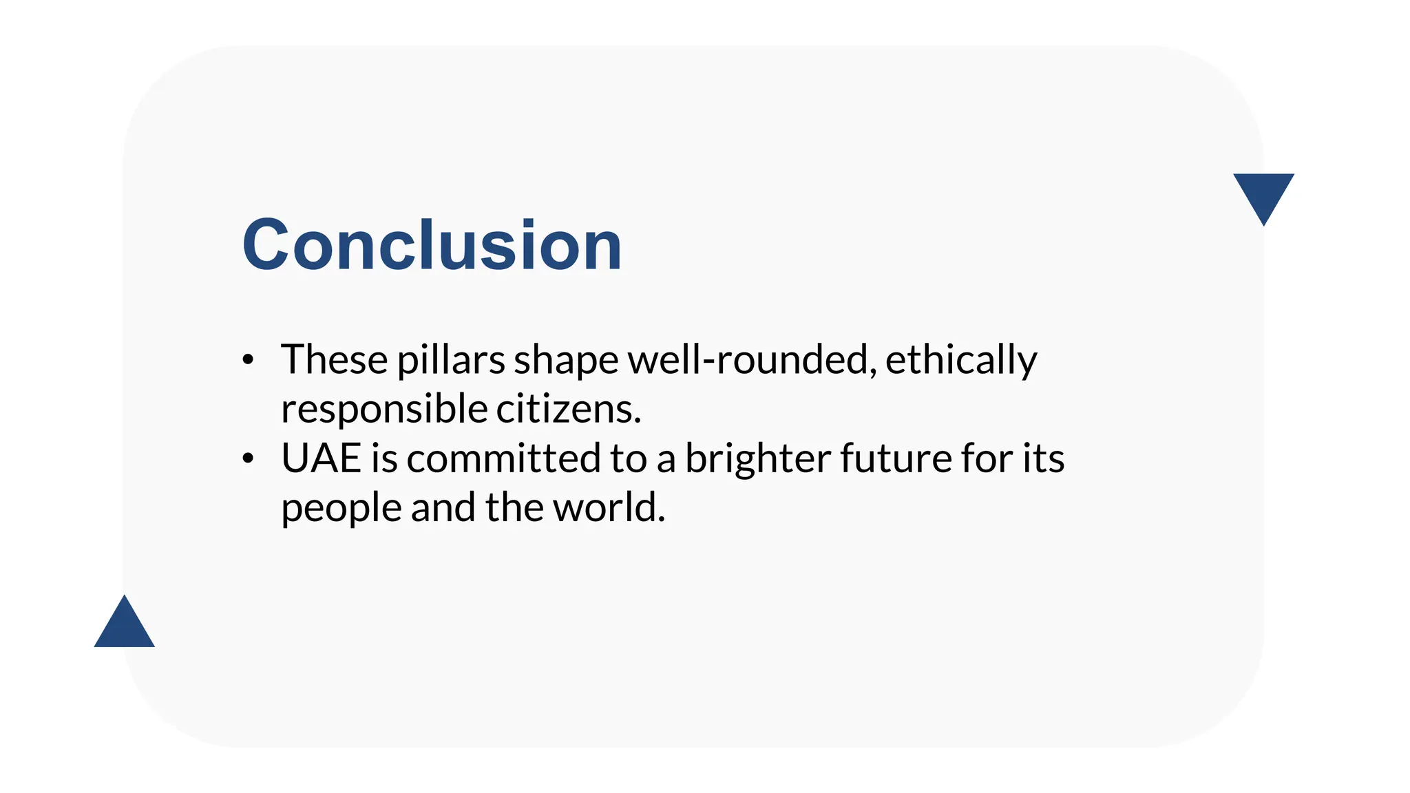 Four Pillars of UAE Moral Education | PDF