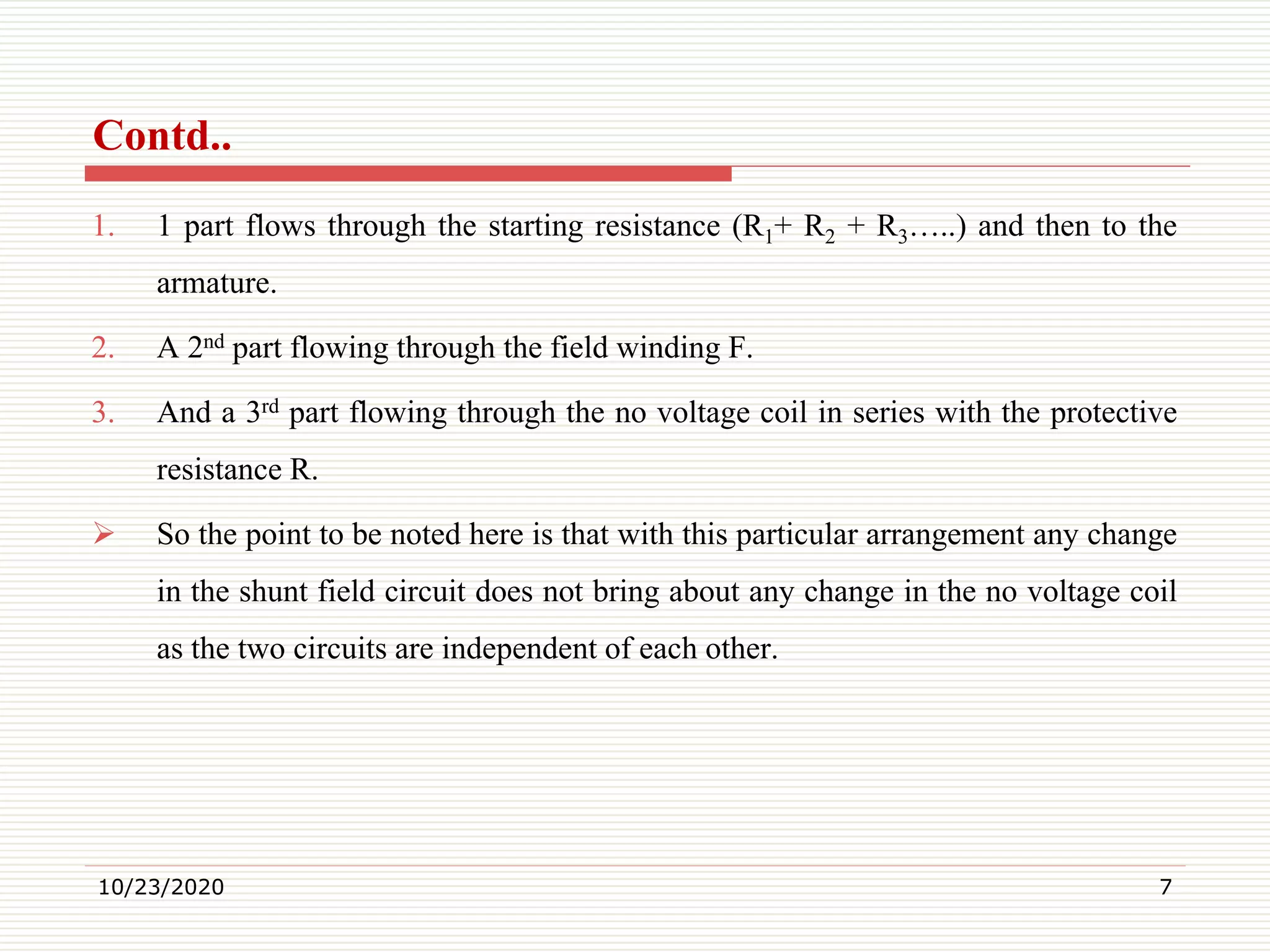 Four Point Starter: Diagram and Working Principle | PDF