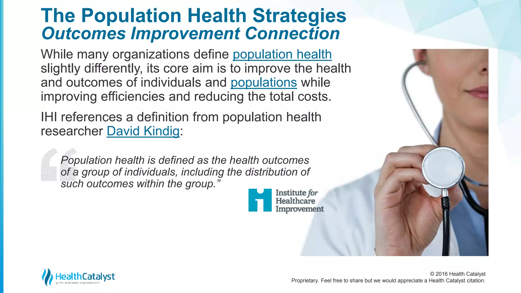 Four Population Health Management Strategies that Help Organizations ...