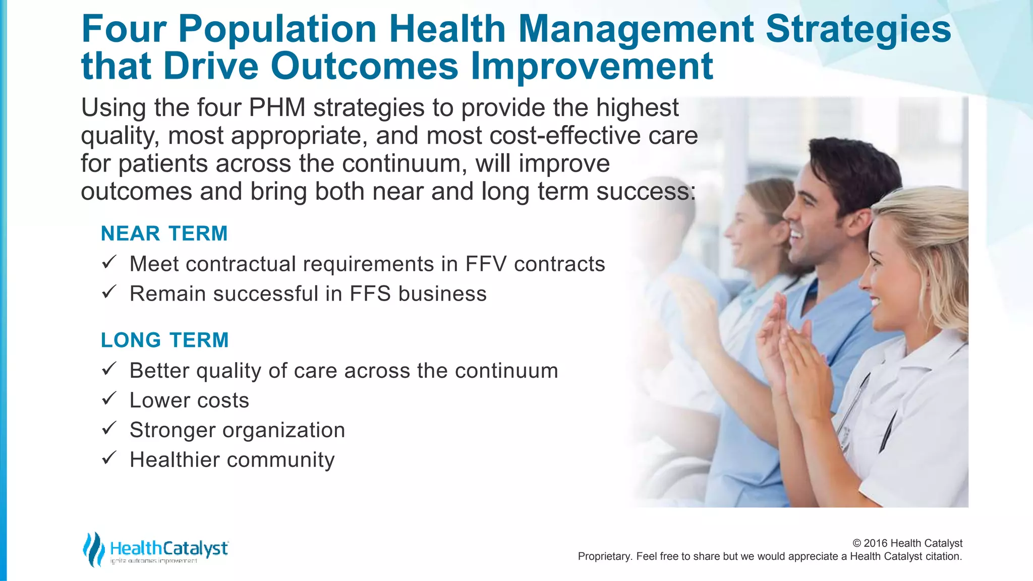 Four Population Health Management Strategies that Help Organizations ...