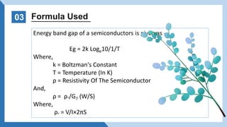 Four Probe Method - Riya Final Year Semester Third Ppt Final Year.pptx