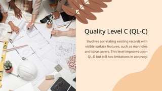 Four Quality Levels Of Subsurface Utility Engineering.pptx