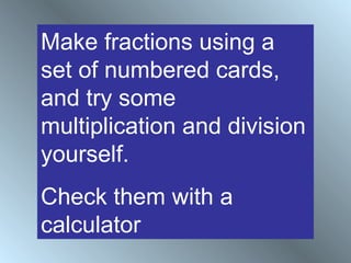 Four rules of fractions | PPT | Coupons and Discounts | Shopping