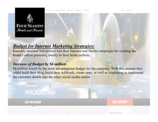 Four Seasons Hotel Campaign | PDF