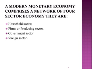 Four sector model | PPTX | Economy | Business and Finance