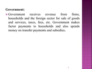 Four sector model | PPTX | Economy | Business and Finance