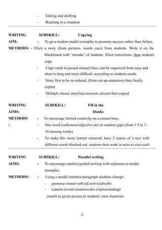 Four skills of language | DOC